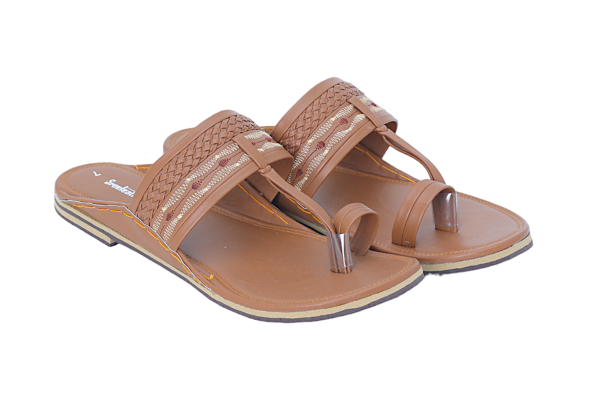 GENTS KOLHAPURI CHAPPAL 40203 – SREELEATHERS