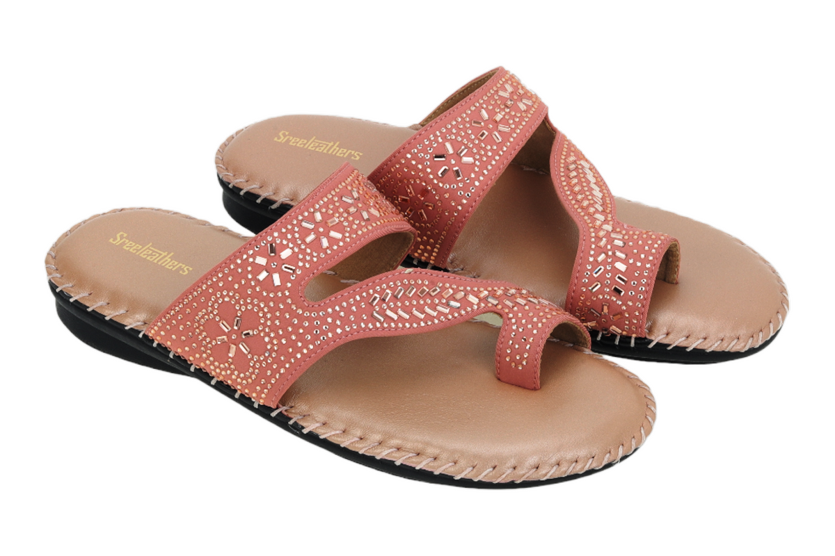 Ladies Fancy Comfort Chappal 95101 – SREELEATHERS