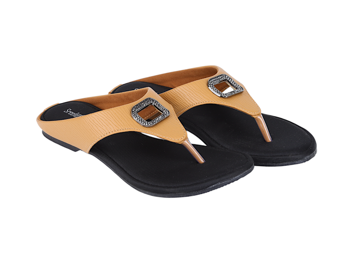 LADIES FLAT CHAPPAL 92364 – SREELEATHERS