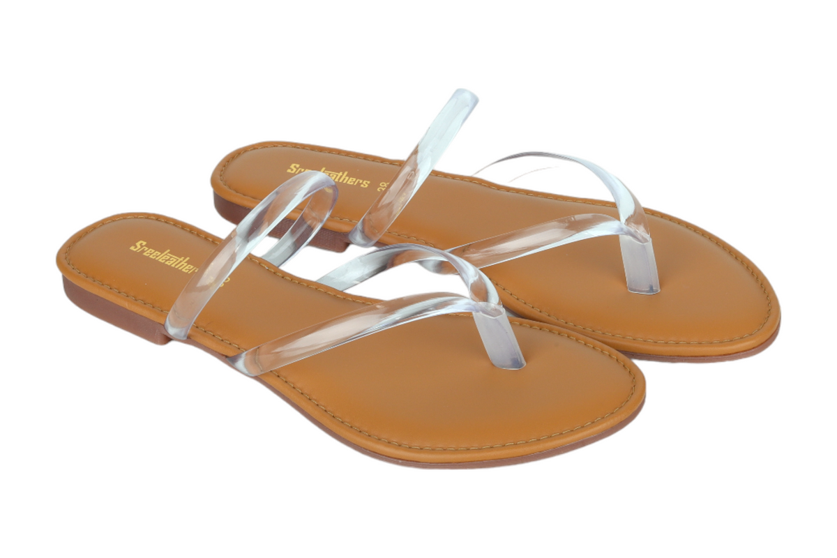 Ladies flat chappal 95751 – SREELEATHERS