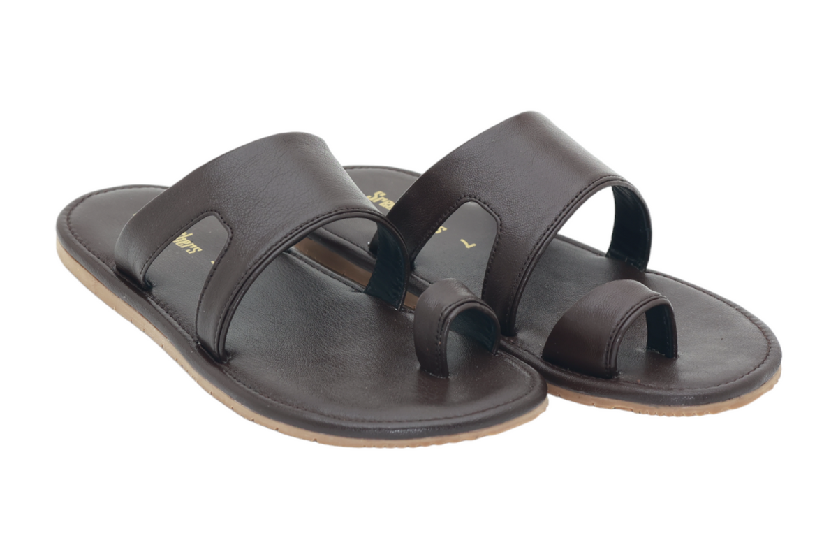 Mens Leather Chappal 993642 – SREELEATHERS