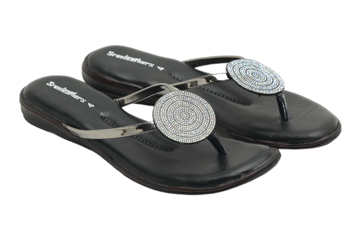 FANCY FLAT CHAPPAL 57758 – SREELEATHERS