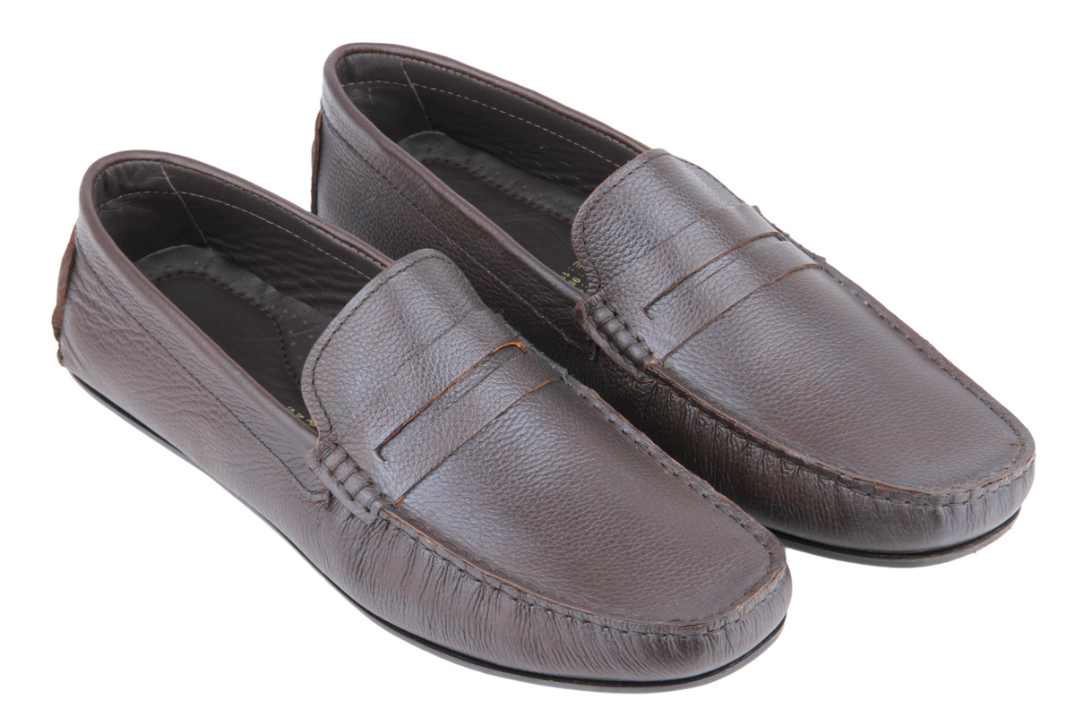 Mens leather loafer shoe 993515 (Special Size) – SREELEATHERS